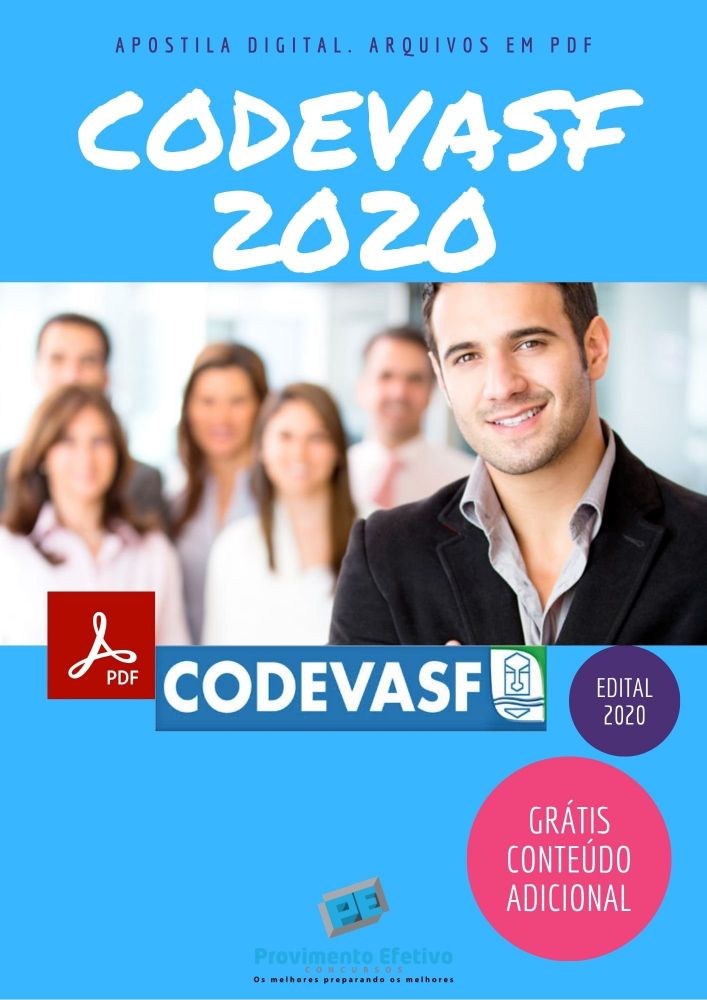 Provimento Efetivo Concursos - Apostila CODEVASF 2020 PSICOLOGIA ...